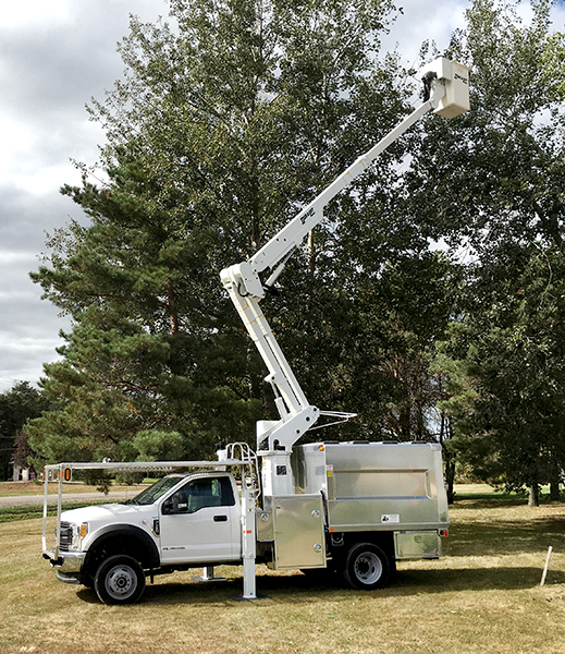 Forestry and Tree Care ♦ Dur-A-Lift ♦ Urban Forestry F550 Bucket Truck ...