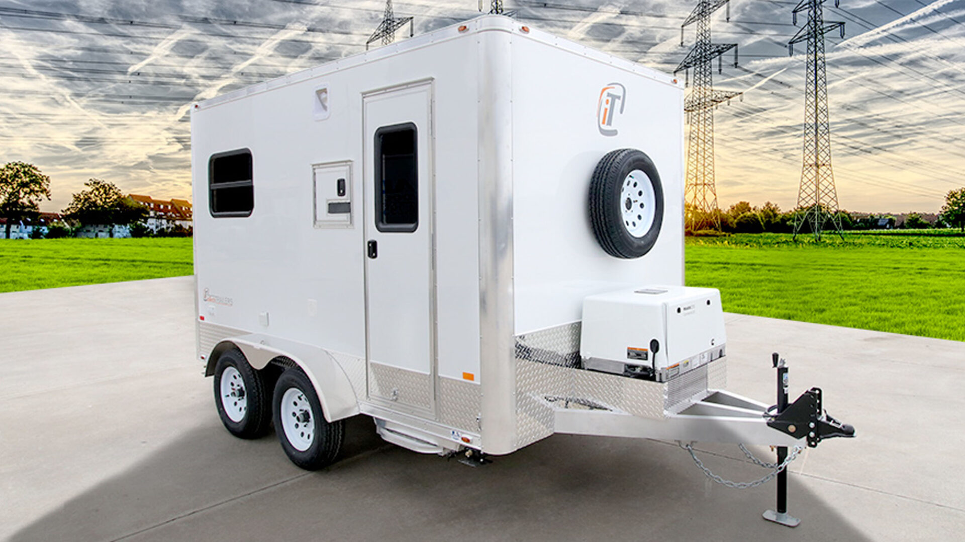 Fiber Optic Splicing Trailer - Bucket Trucks and Towing Equipment Sales ...